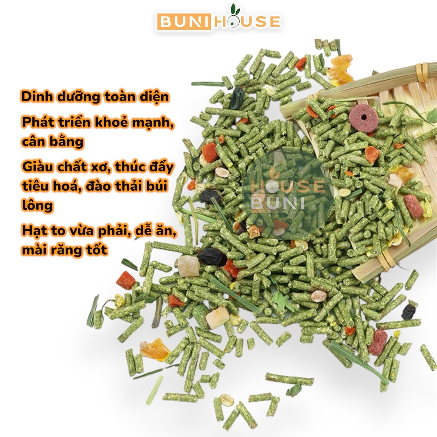 Cỏ Nén Thảo Dược Jessie Dành Cho Bọ Ú – BuniHouse